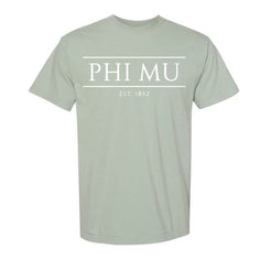 Phi Mu Basic Crew – Carnation Collection